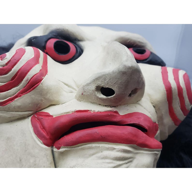 Don Post Studio SAW Billy the Puppet Latex Jigsaw Mask Vintage ...