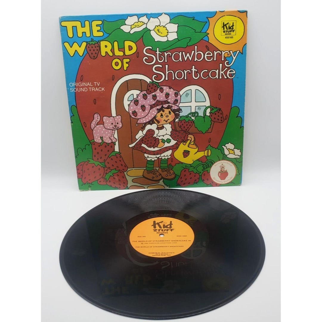 The World of Strawberry Shortcake Original 1980 TV Vinyl Record Vintage ...