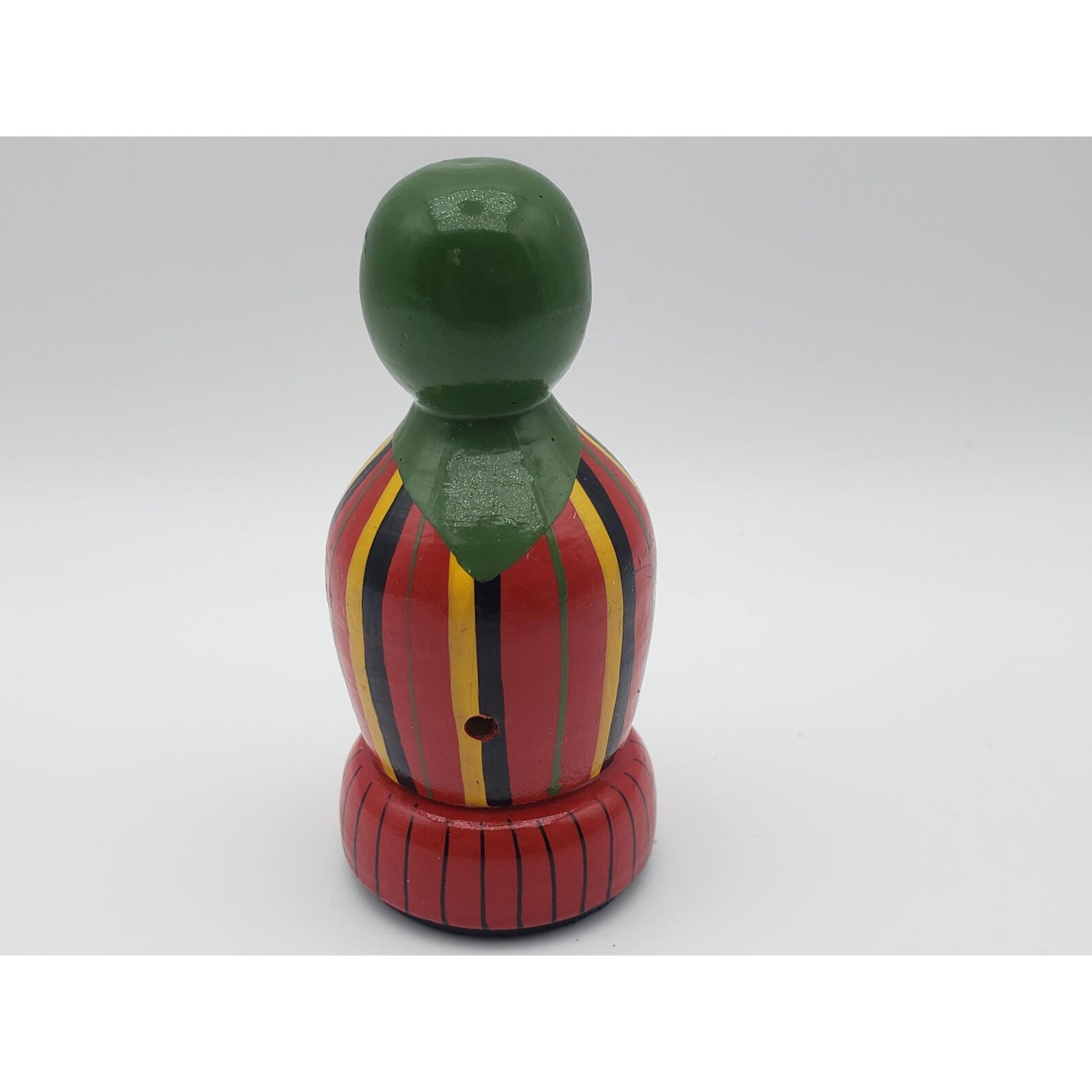 Wooden Russian Matryoshka Doll Hand Painted Single Figure Vintage 4 ...