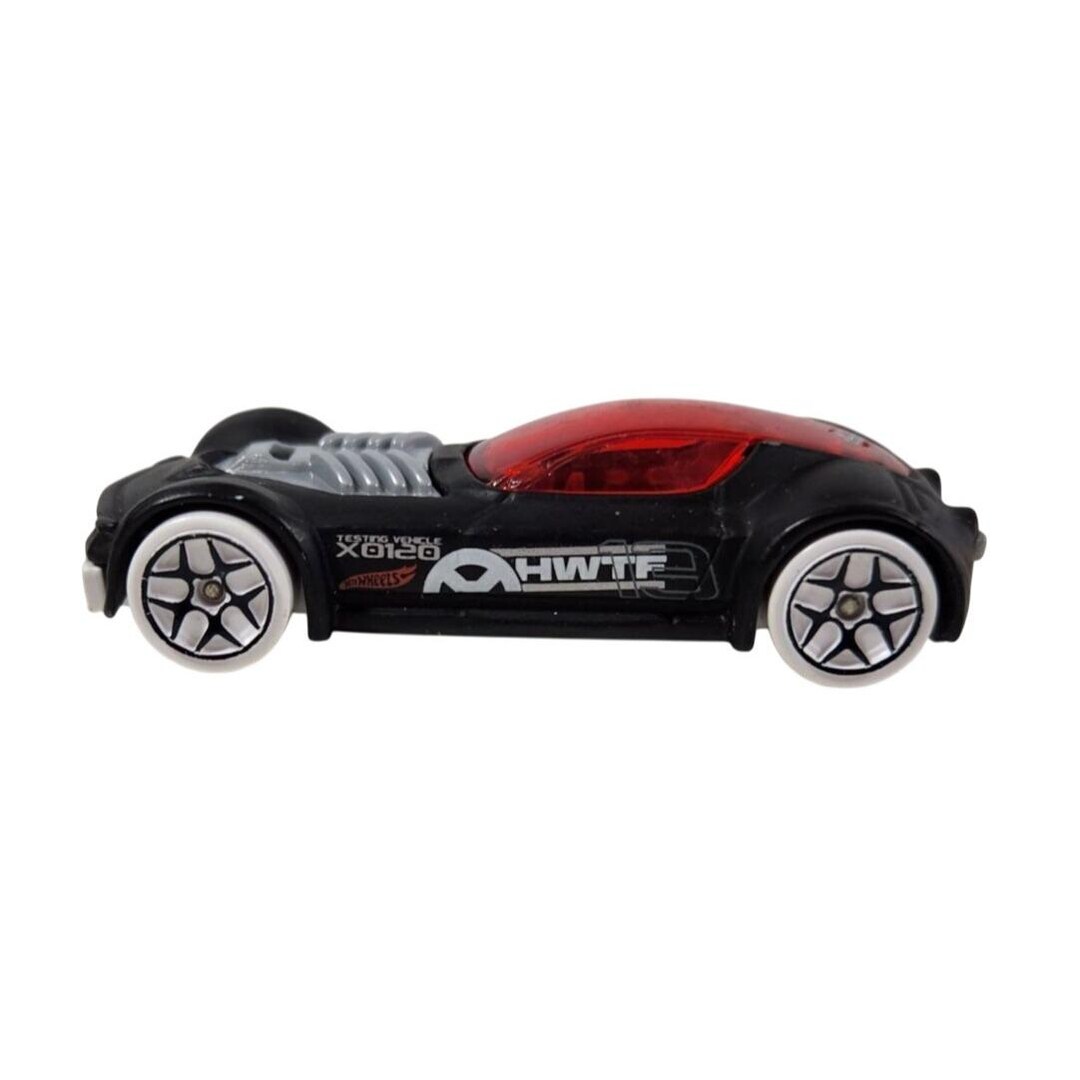 Hot Wheels Ballistik X010 HWTF Black Red Die-cast Car 2001 Mattel ...