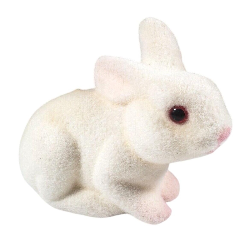 Flocked Vintage Bunny Banks - Etsy