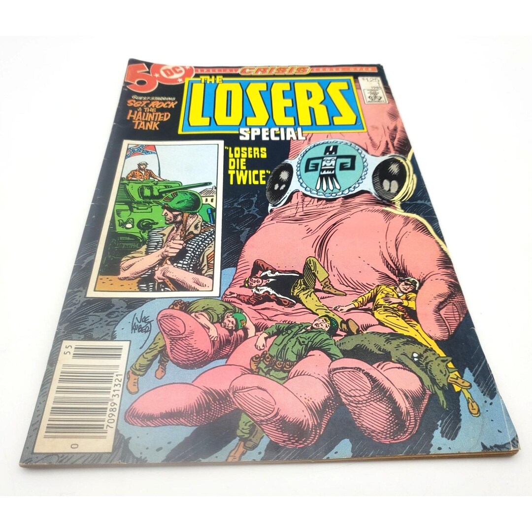 The Losers Special Comic Book Sgt Rock Haunted Tank 1985 Dc Comics Etsy
