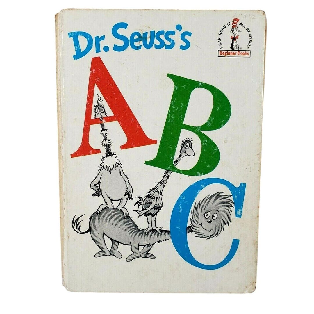 Dr. Seuss ABC I Can Read It All by Myself Beginner Book Hardcover ...
