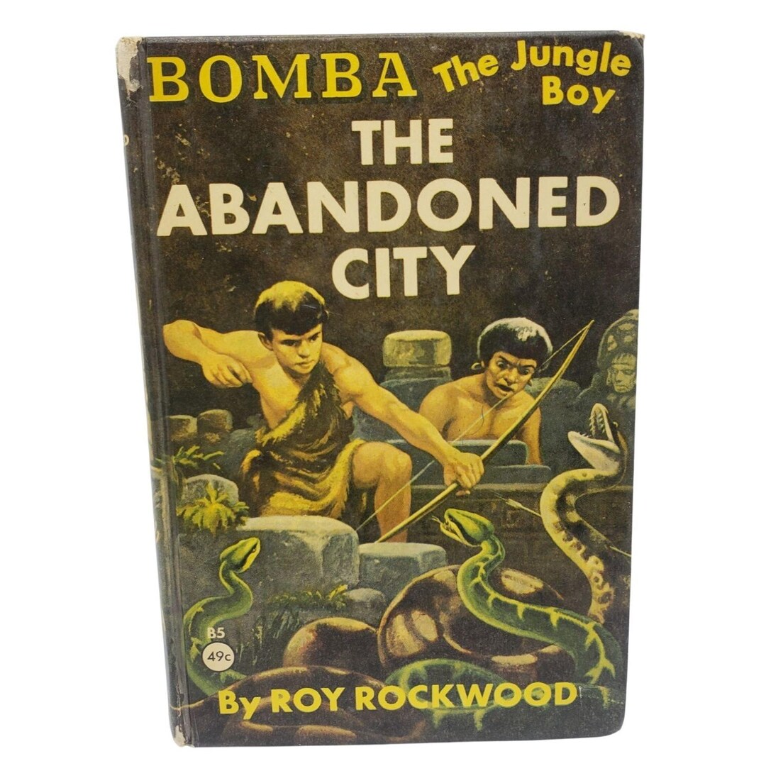 Bomba the Jungle Boy in the Abandoned City Hardcover Book Roy 1927 ...