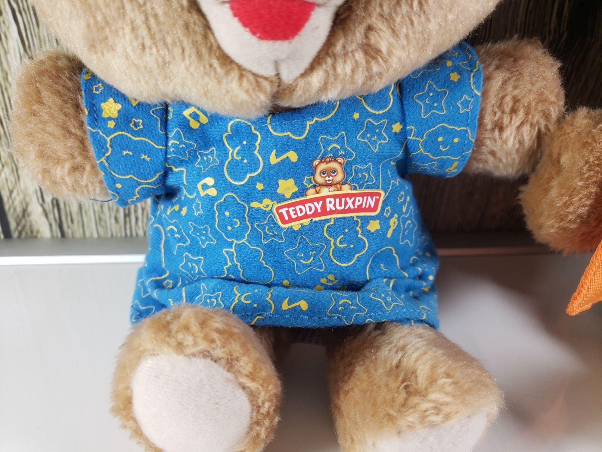 Teddy Ruxpin Hug N Sing Lullaby Plush Set Girl Boy Stuffed Animal Toys ...