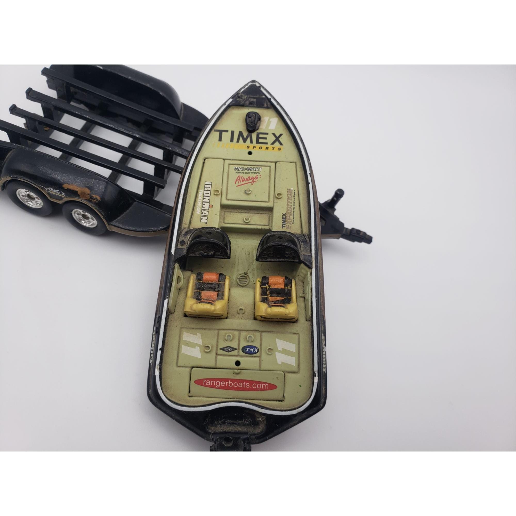 Timex Sports Ranger Diecast Boat Model and Trailer READ - Etsy