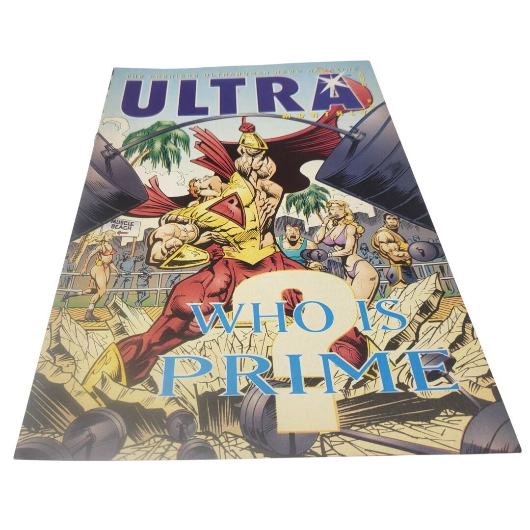 Ultraverse Ultra Monthly Comic Book Featuring Who is Prime Issue #2 ...