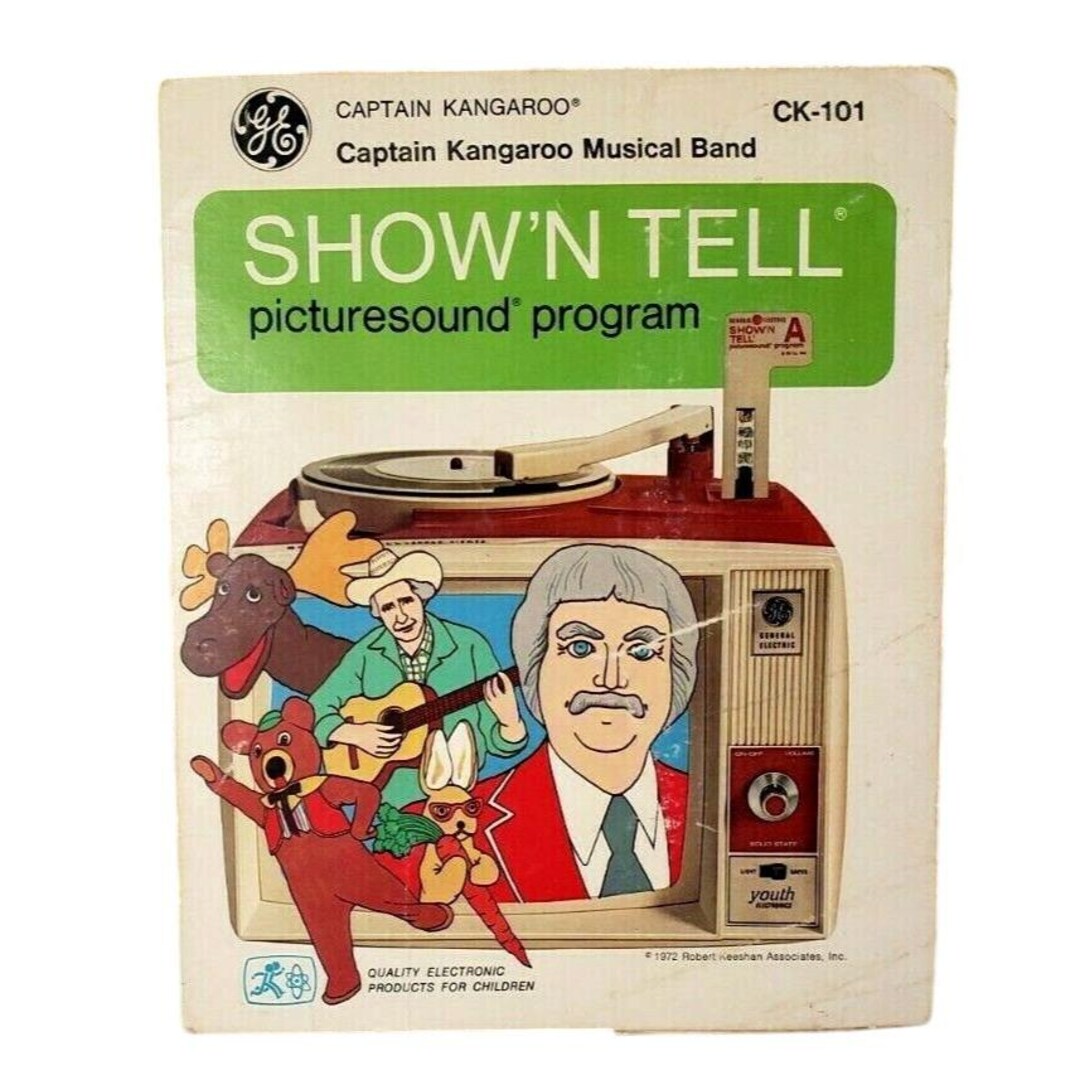 GE Show N Tell Record Captain Kangaroo Musical Band Vintage - Etsy