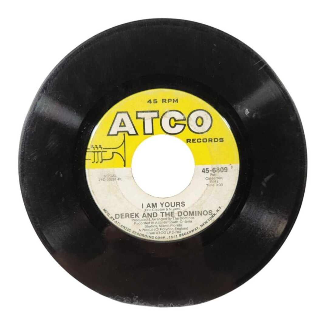 Derek and the Dominos Layla / I Am Yours 45 RPM Vinyl Record Vintage - Etsy