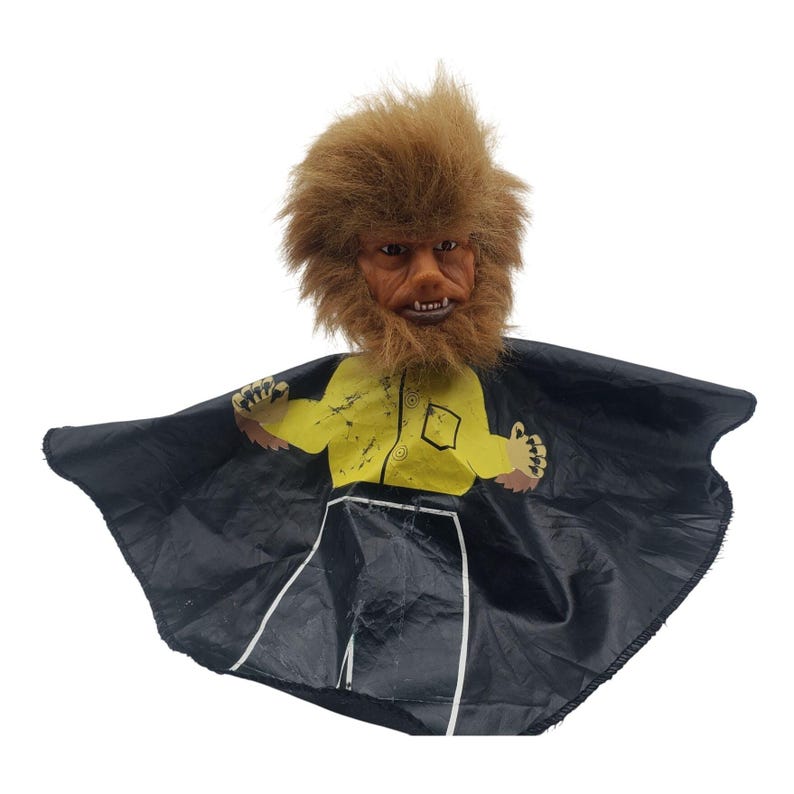 Universal Studios Werewolf Head Hanging Halloween Decor Vintage Rare ...