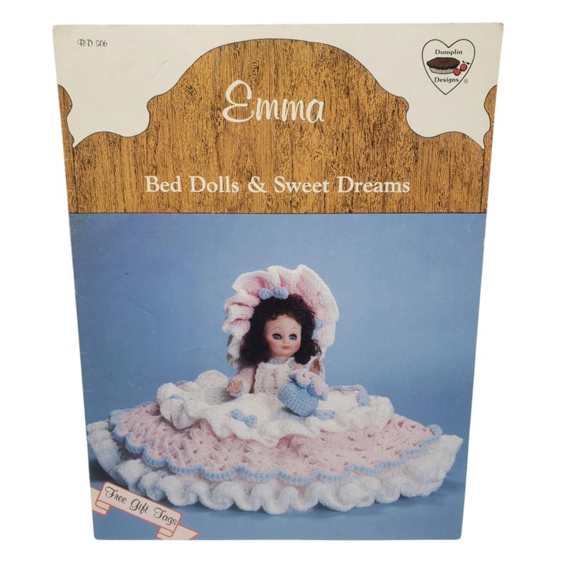 Emma Crochet Pattern Booklet for Bed Dolls Sweet Dreams Dumplin Designs ...
