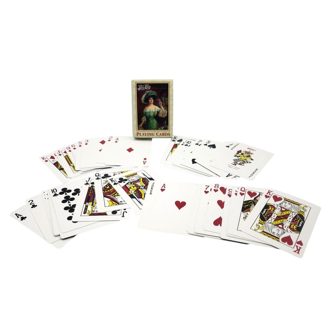 Vintage Pepsi Cola Playing Cards Deck Original Box USA Special Edition ...