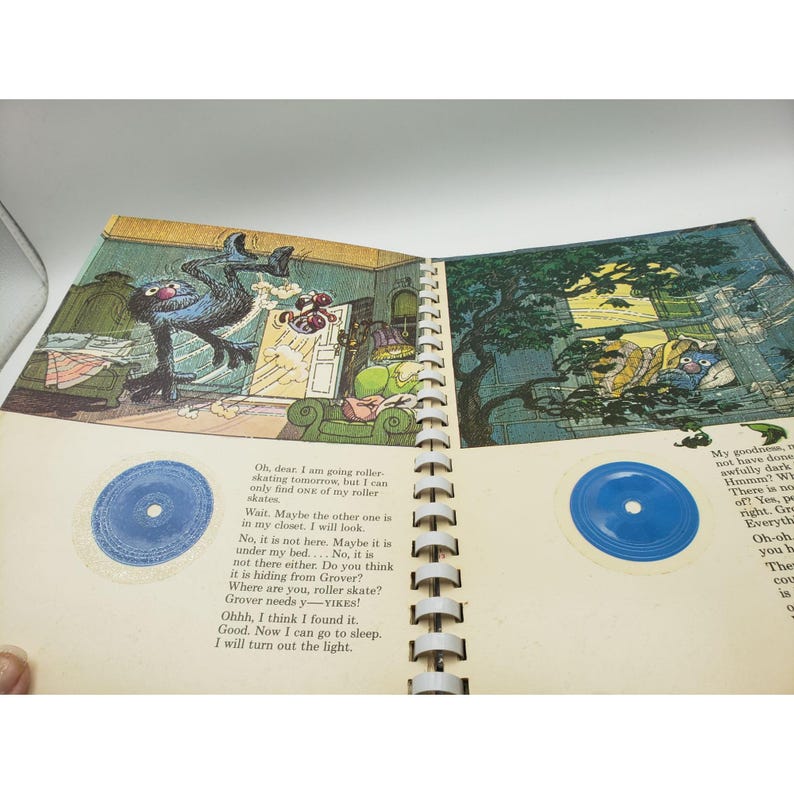 Fisher Price Talk to Me Book Sesame Street Good Night Muppet Spiral ...