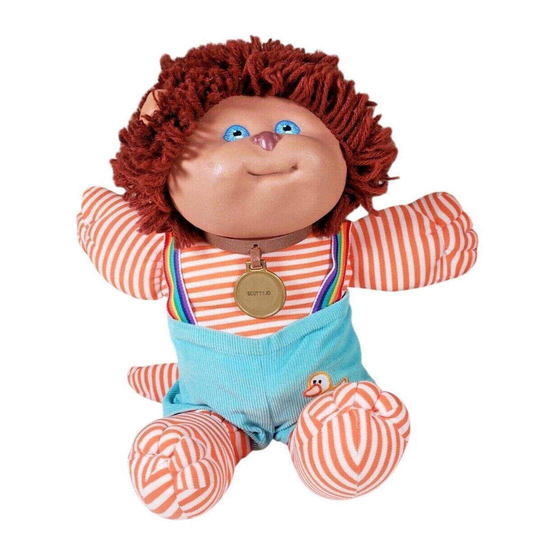 Cabbage Patch Kids Koosas Baby Tiger Cat Doll Vintage CPK Plush - Etsy