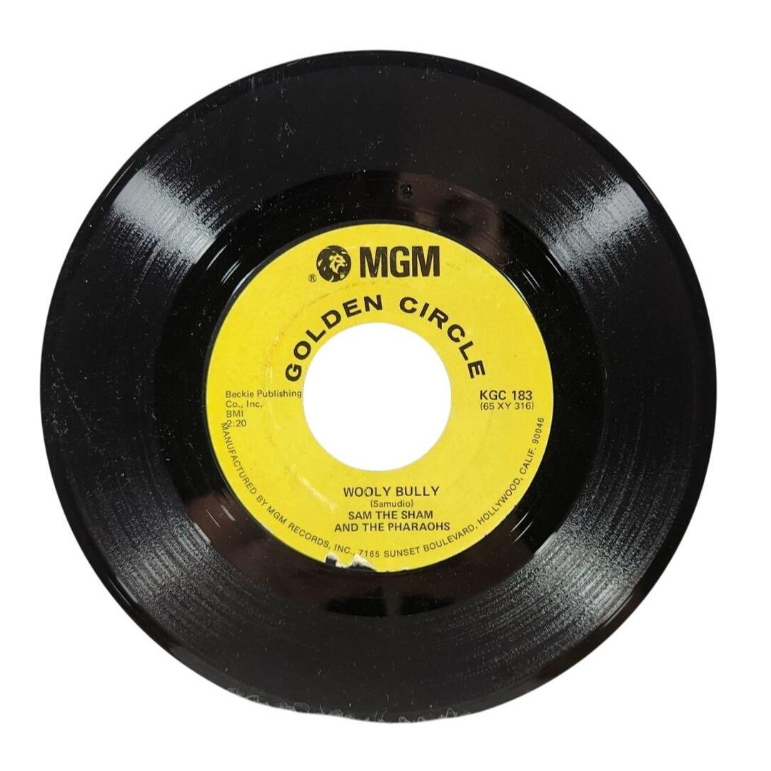 Sam the Sham & the Pharaohs Vinyl Record Ju Ju Hand/ Wooly Bully ...