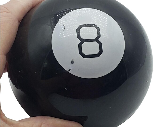 Vintage Magic 8 Ball Mattel Games Black Fortune Teller 30188 Witty ...