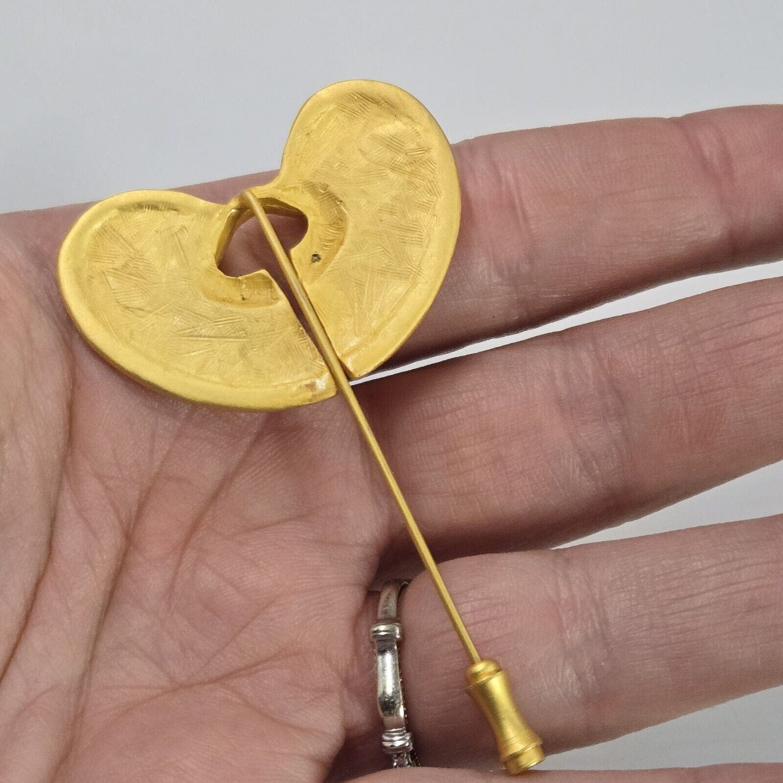 Vintage L.A CANO Stick Pin Matte Gold Museum Replica 24 Plated ...