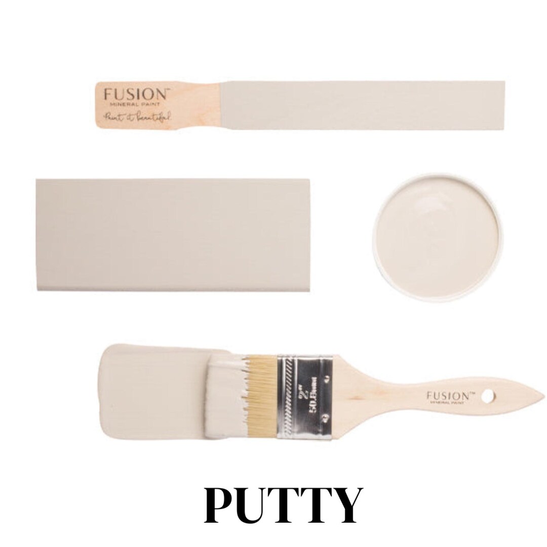 Putty Fusion Mineral Paint 500 Ml Upcycling Furniture Project Paint - Etsy