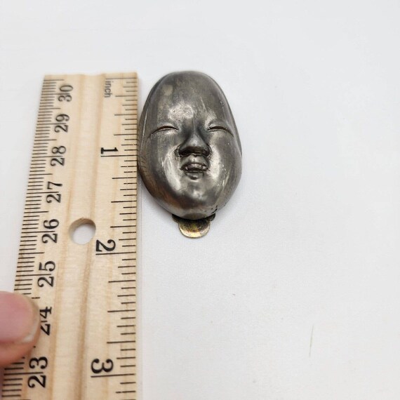 Large Vintage Rare Oriental Asian Figure Face Mask An… - Gem