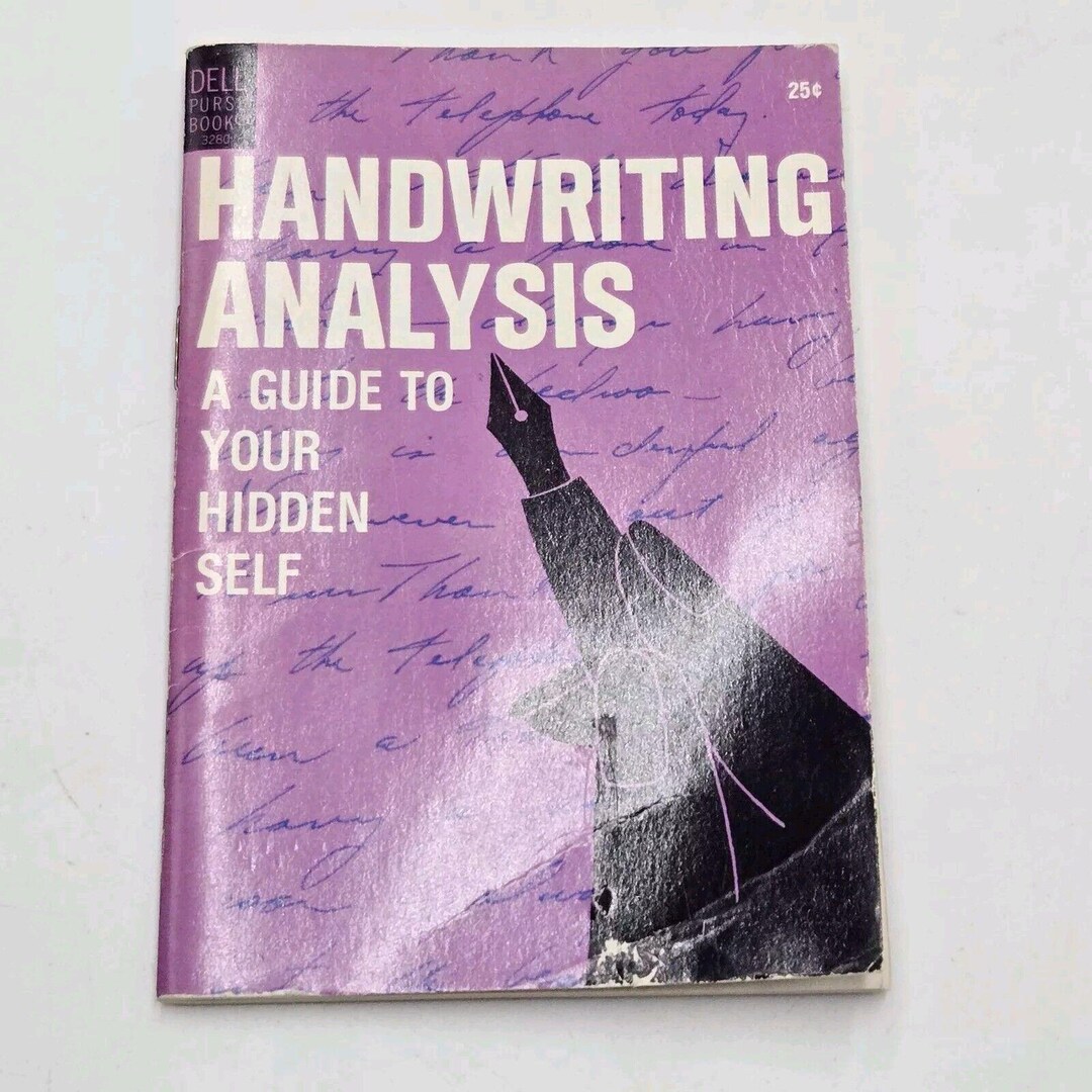 Dell Purse Book #3280 Handwriting Analysis 1962 Dell Publishing ...