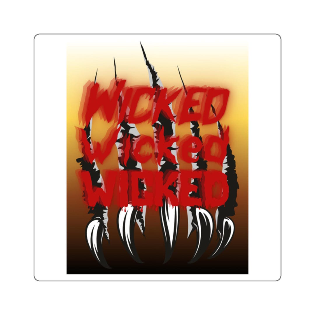 Wicked Times Square Stickers - Etsy