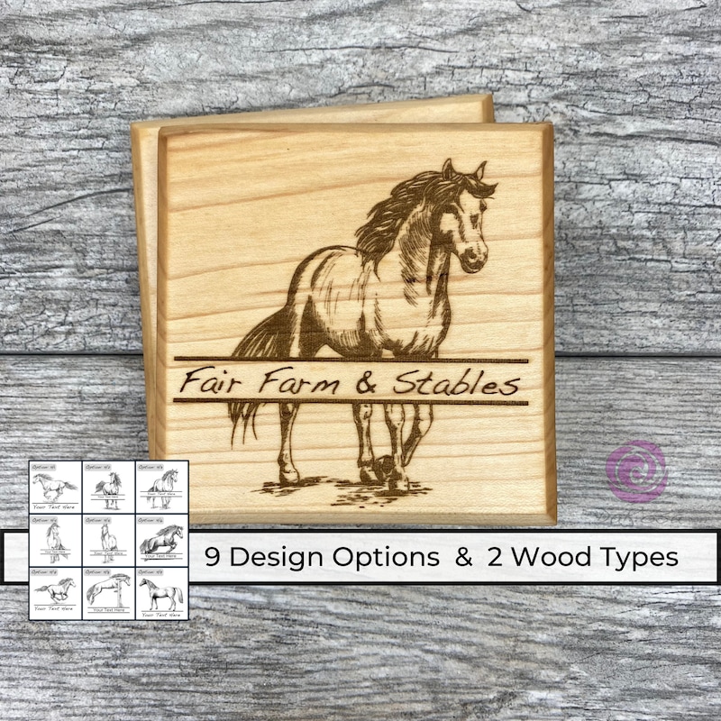 Equestrian Coasters Set - Etsy