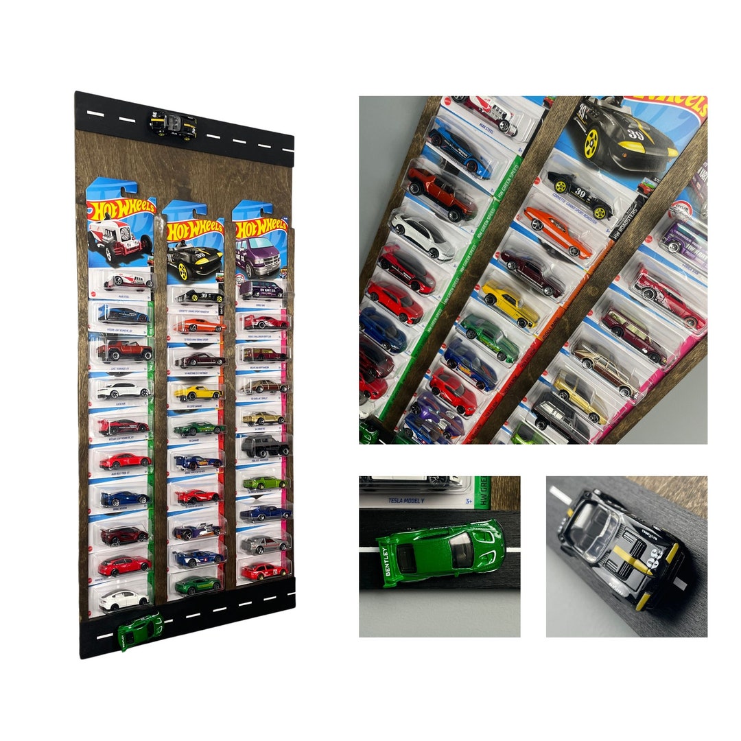 Toy Car Wall Display Die Cast Collection Storage Display for Wall ...