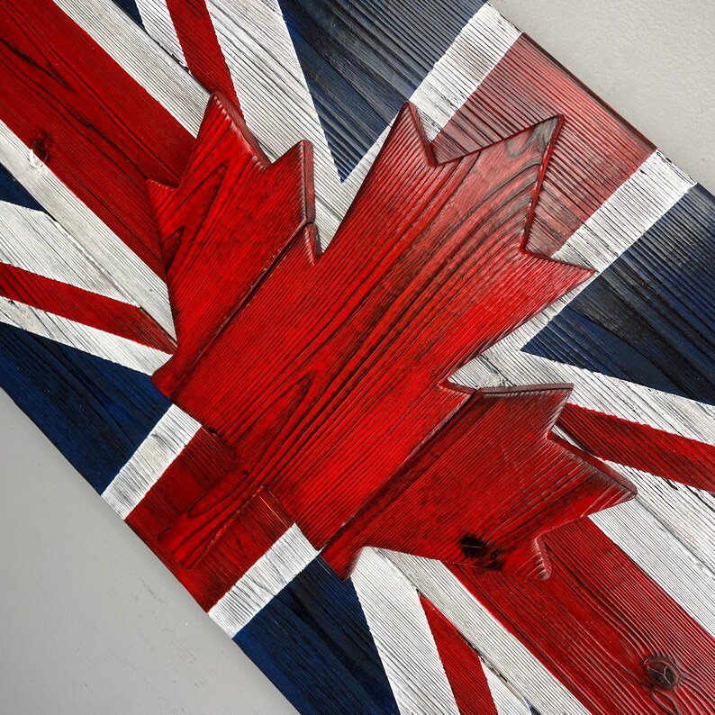 Burnt Wood British Flag Wooden Union Jack Flag Shou Sugi - Etsy Canada