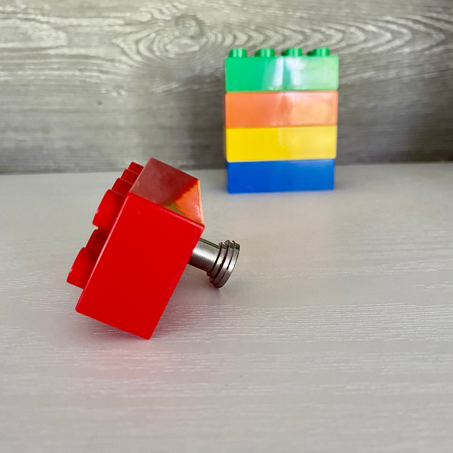 Brick Cabinet Knob Fun Drawer Knobs for Dresser Colorful - Etsy