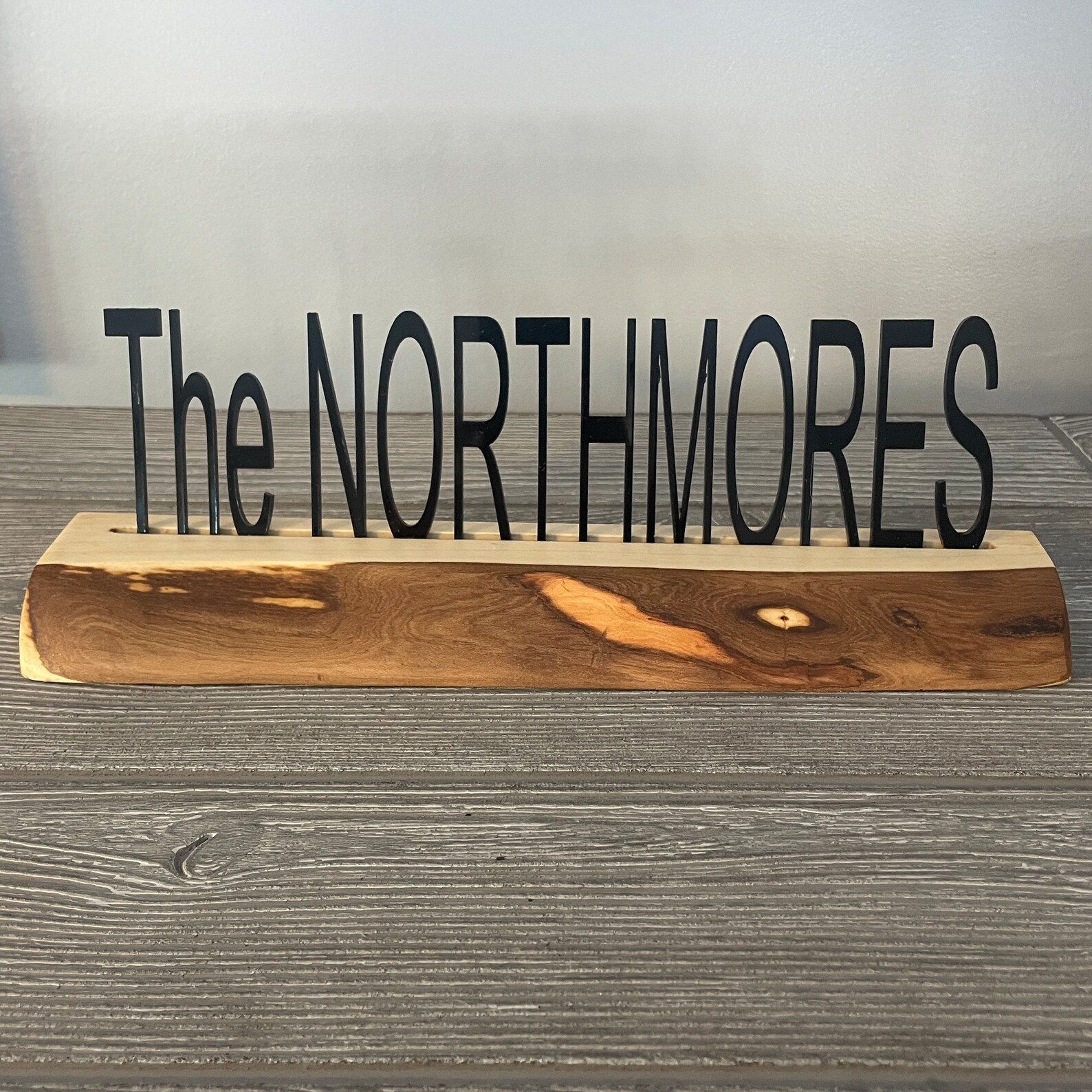 Desk Name Plate Maple Custom Wood Desk Sign Personalized - Etsy