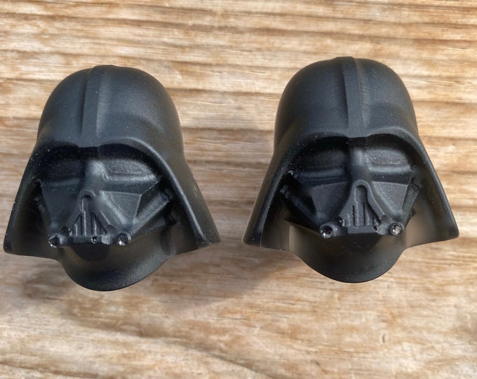 Star Wars Drawer Knobs Darth Vader in Black SET of 2 - Etsy