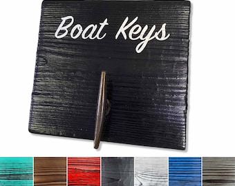 Sailboat Key Rack Boat Sailing Entryway Hooks Nautical Home - Etsy