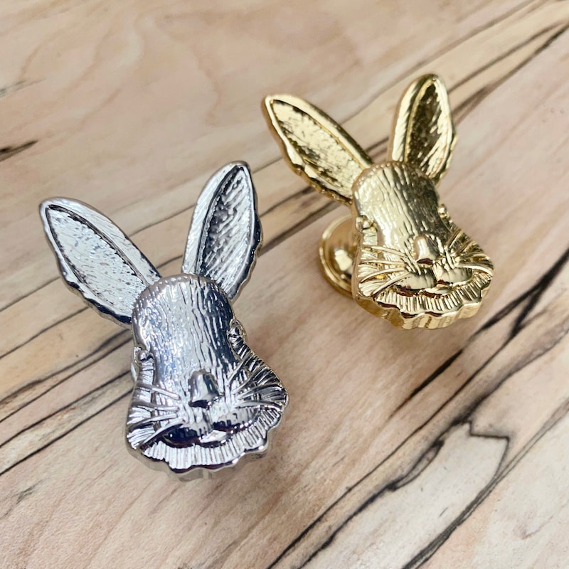 Rabbit Knobs - Etsy