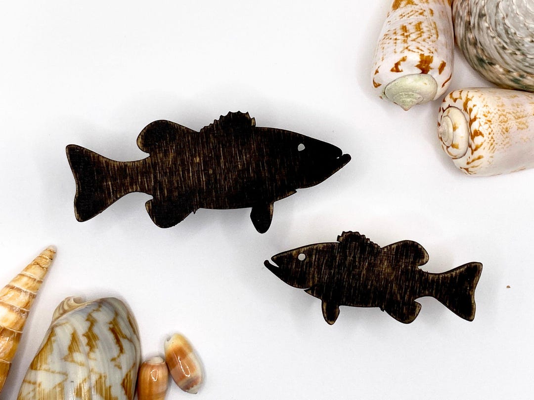 Wooden Fish Drawer Knob - Coastal & Nautical Furniture Hardware - Fish ...