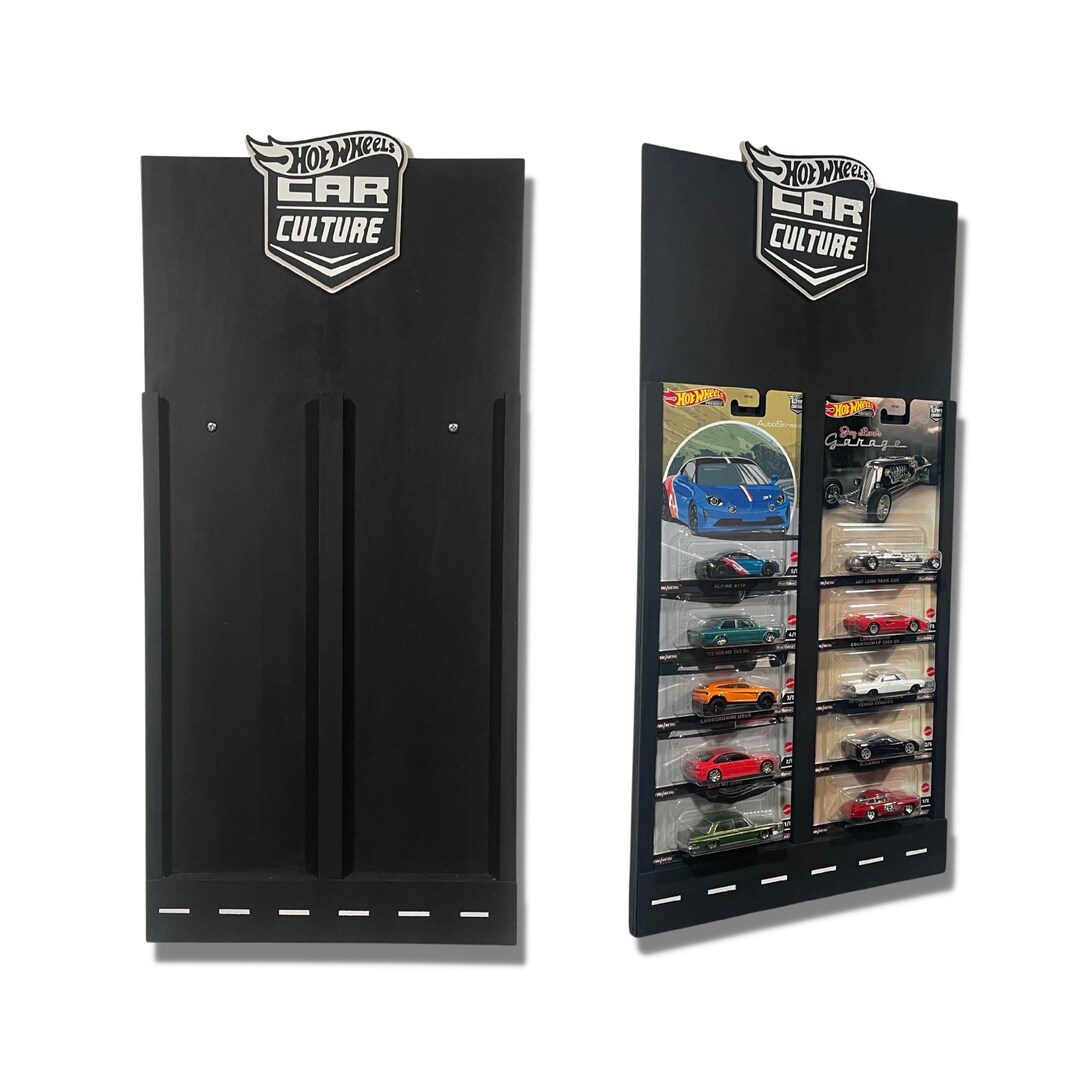 Toy Car Wall Display Premium Die Cast Collection Storage Display for ...