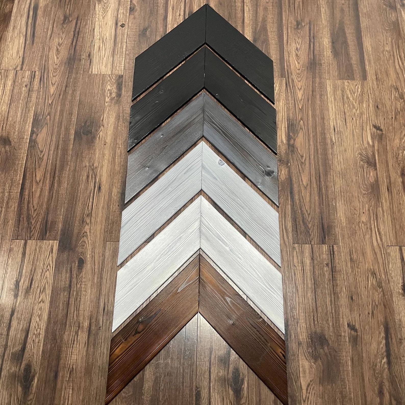 Wood Chevron Arrows Wood Arrow Wall Hanging Shou Sugi Ban - Etsy