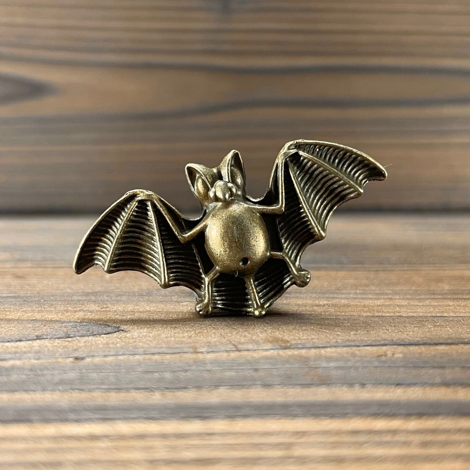 Little Bat Drawer Knobs in Silver or Brass - Bat Cabinet Knobs for Your ...