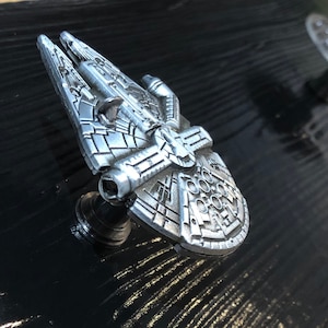 Star Wars Drawer Knob Millennium Falcon in Metal Cabinet | Etsy