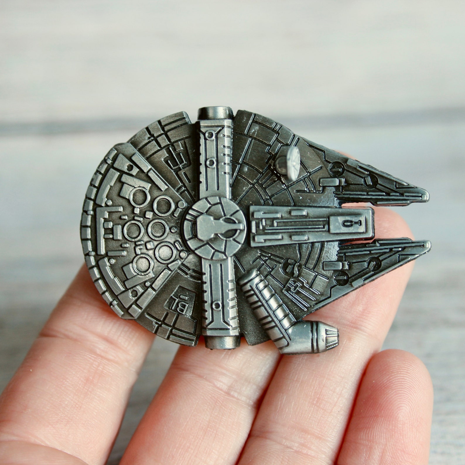 Star Wars Drawer Knob Millennium Falcon in Metal Cabinet | Etsy