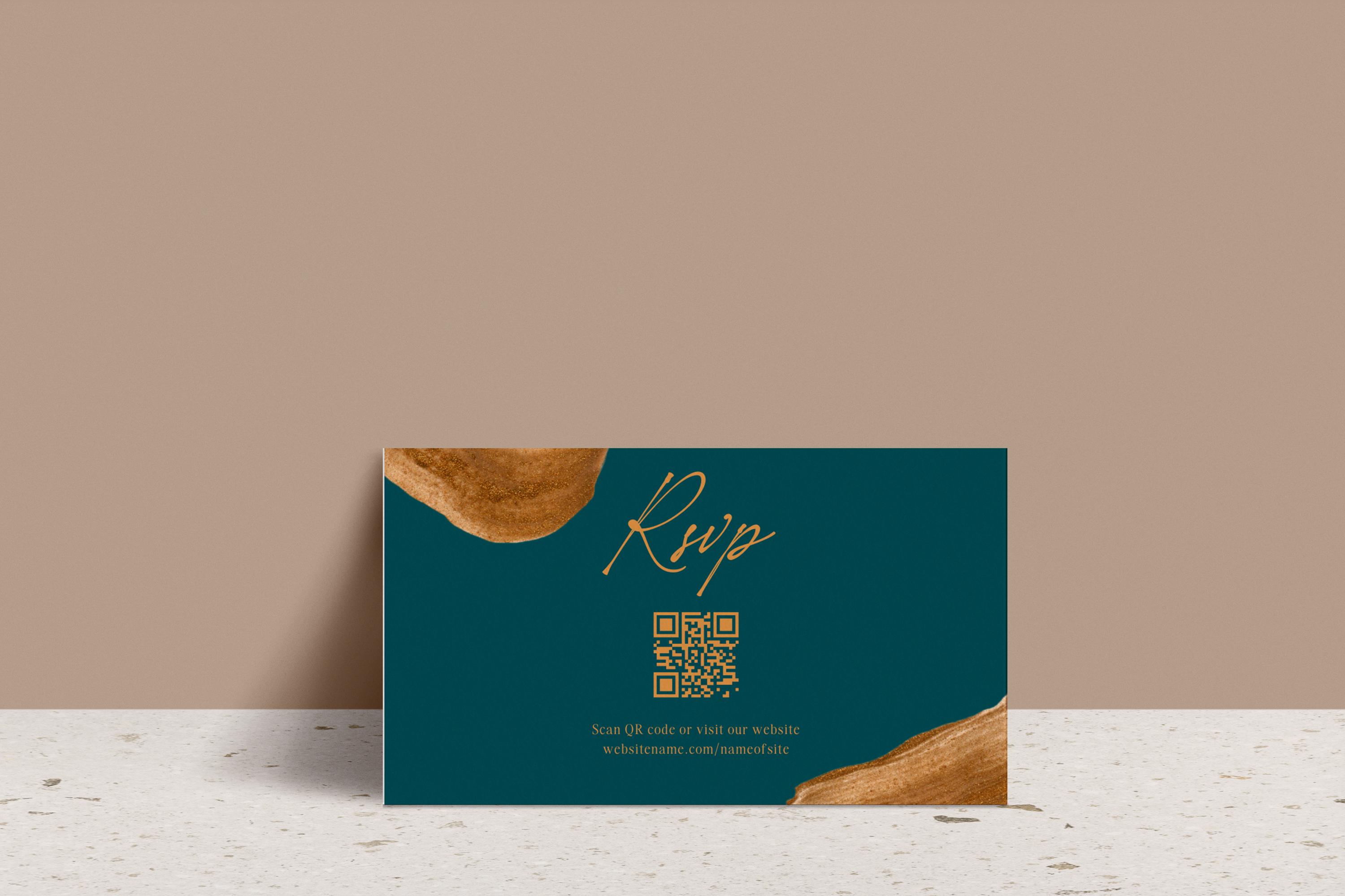 LUXE BRIDE | Wedding Template | Editable Wedding Stationery Set ...