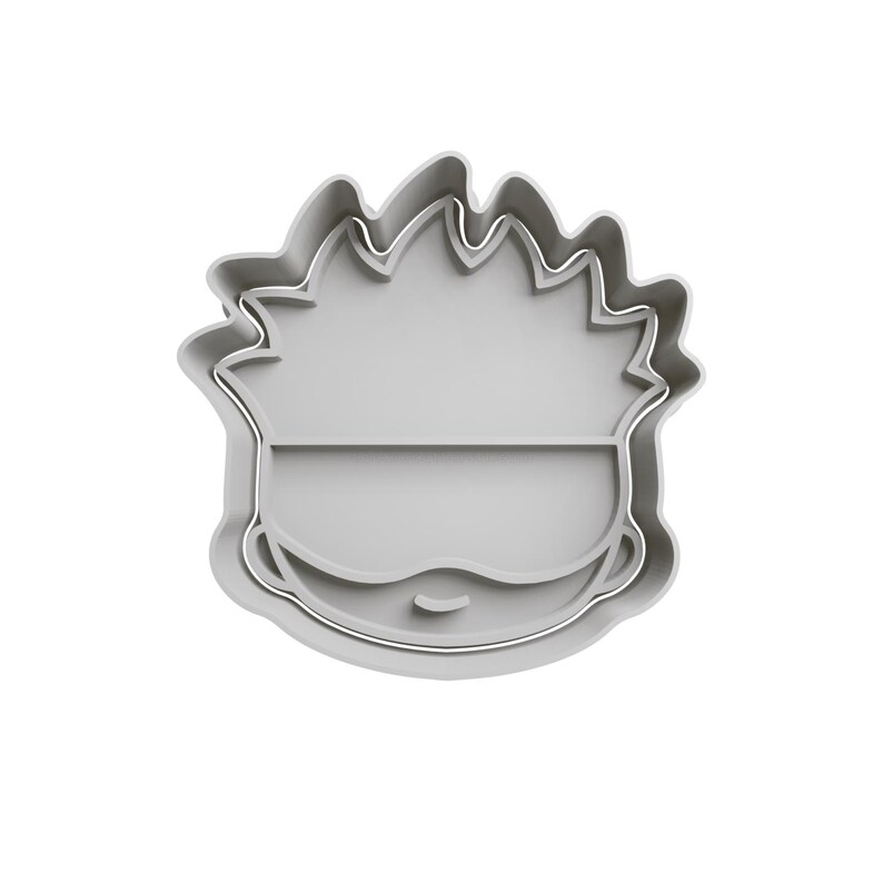 Satoru Gojo Head Cookie Cutter STL 3D Printable File Anime Character ...