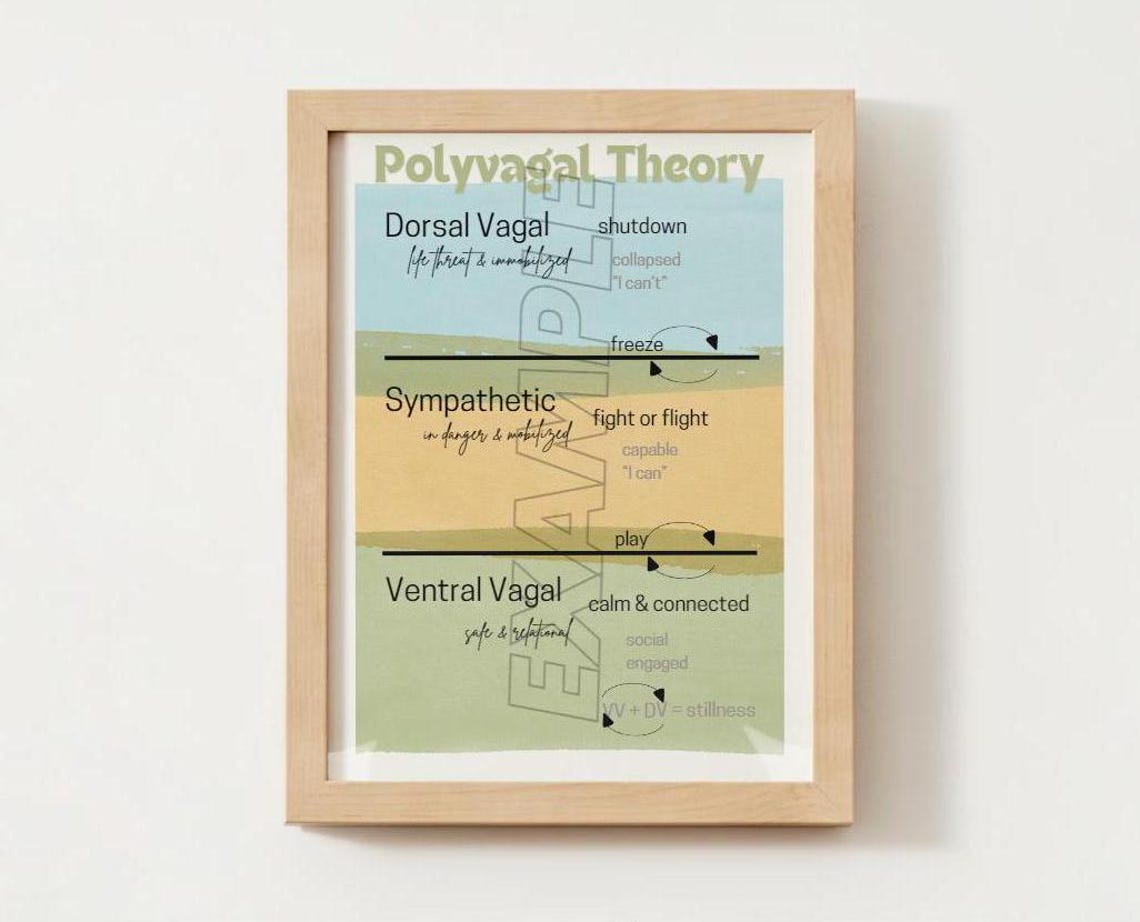 Polyvagal Theory Poster (simple) - Polyvagal Theory - Somatic ...