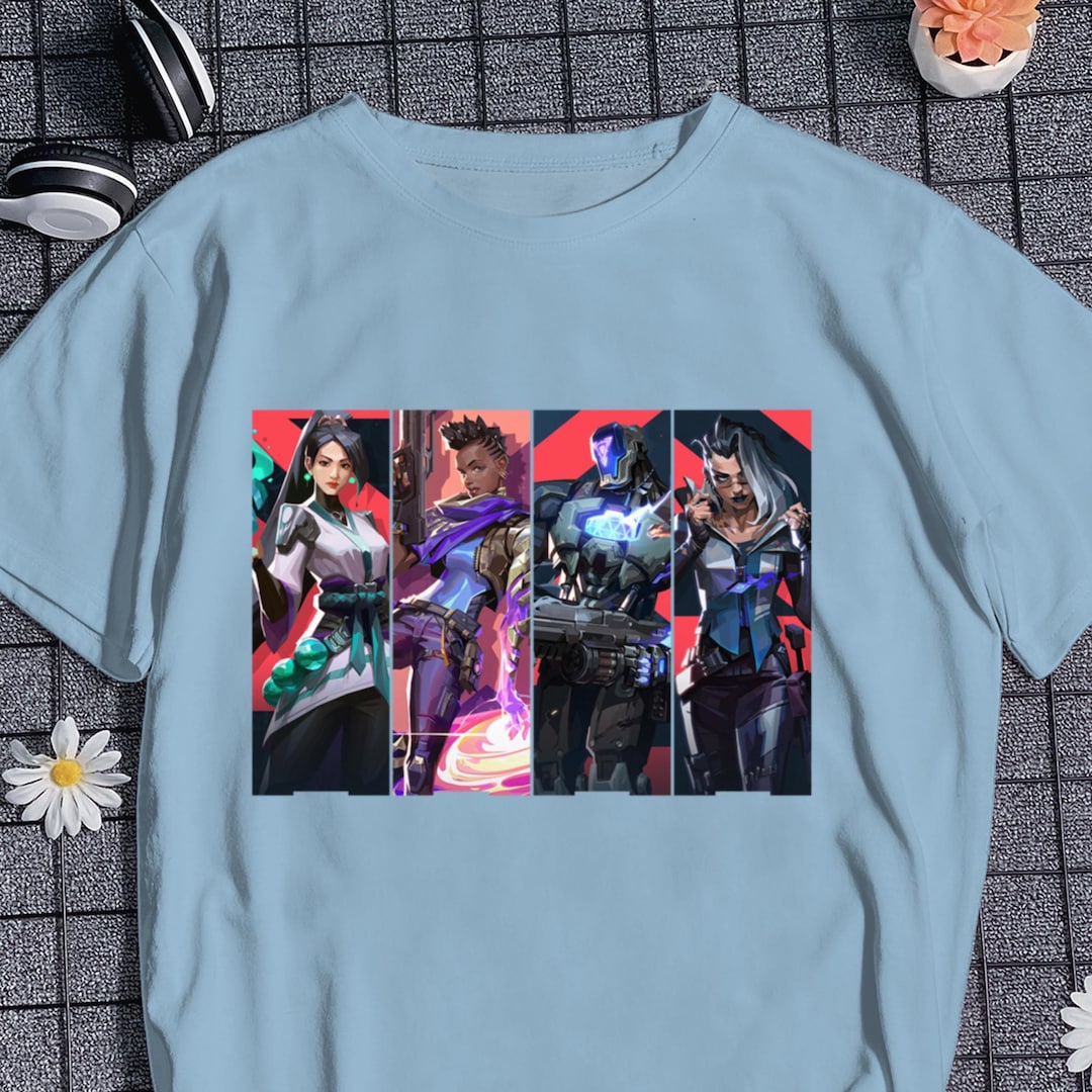 Valorant T-shirt, Video Game Comfort Colors Shirt, Steam Game Tee ...