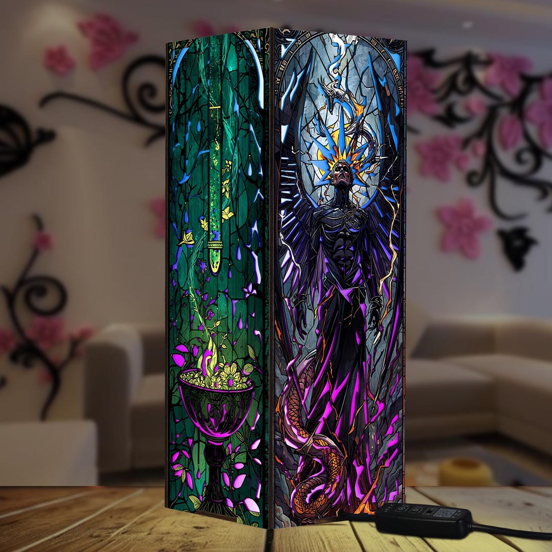 Caraval Wooden Box Lamp, Caraval Series 3D Printed LED Lamp, Caraval ...