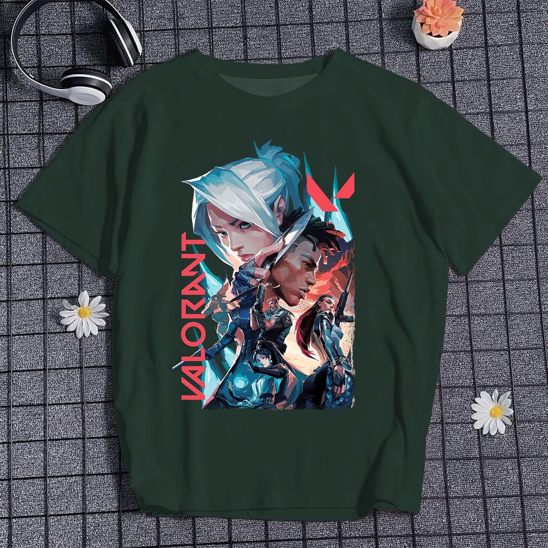Valorant T-shirt, Video Game Comfort Colors Shirt, Steam Game Tee ...