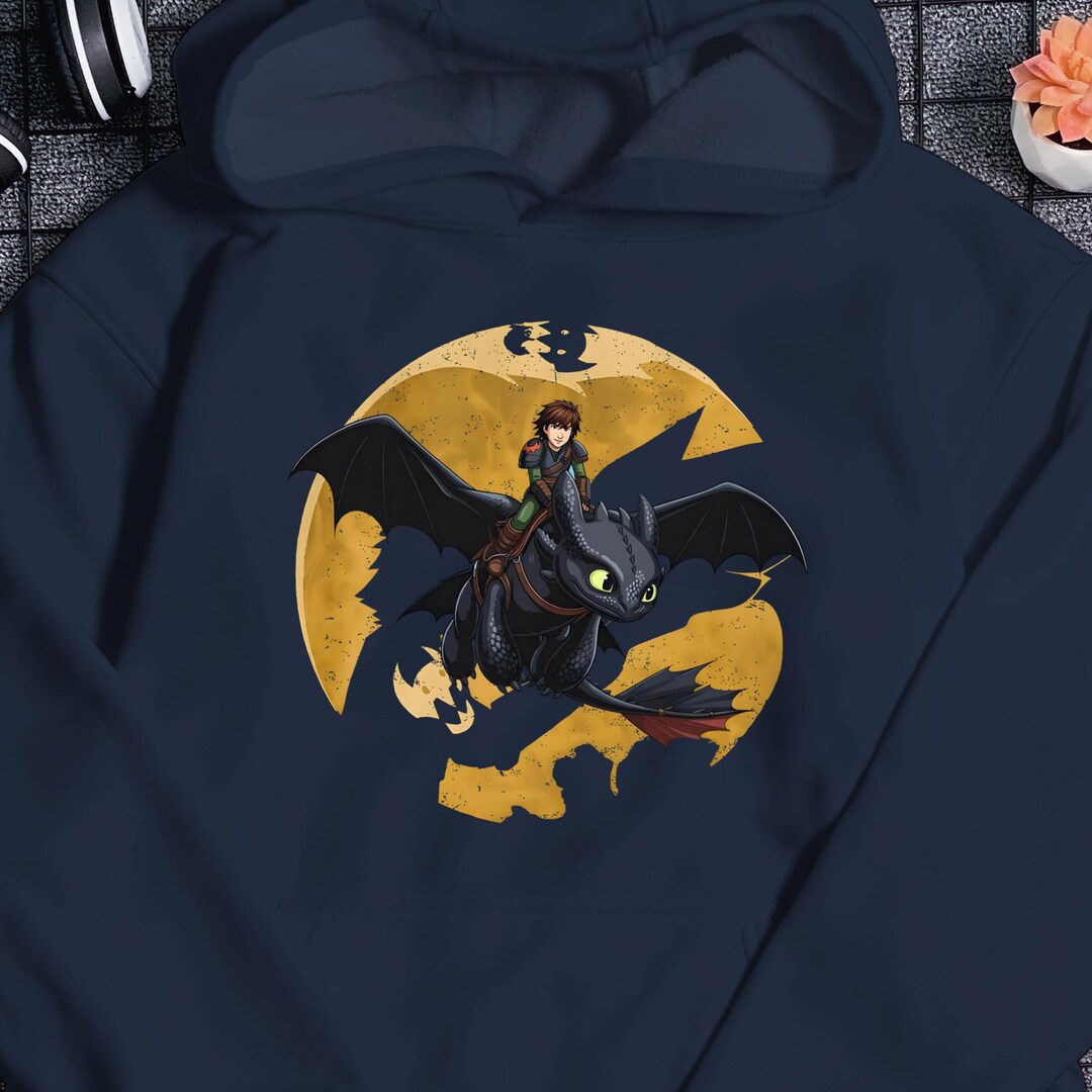 Toothless Shirt, Hiccup and Toothless Hoodie, HTTYD Shirt, Dragon ...