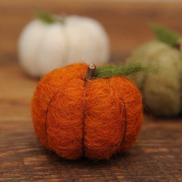 Wool Pumpkin - Etsy