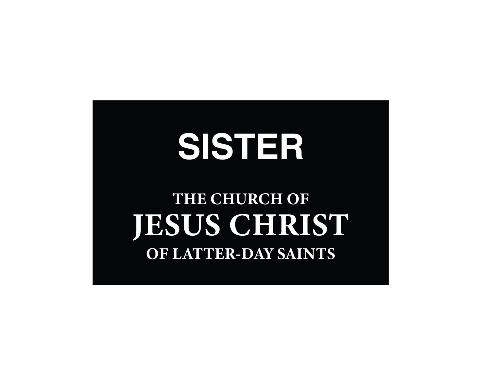 LDS Missionary Tag SVG Bundle: Church of Jesus Christ (digital Download ...