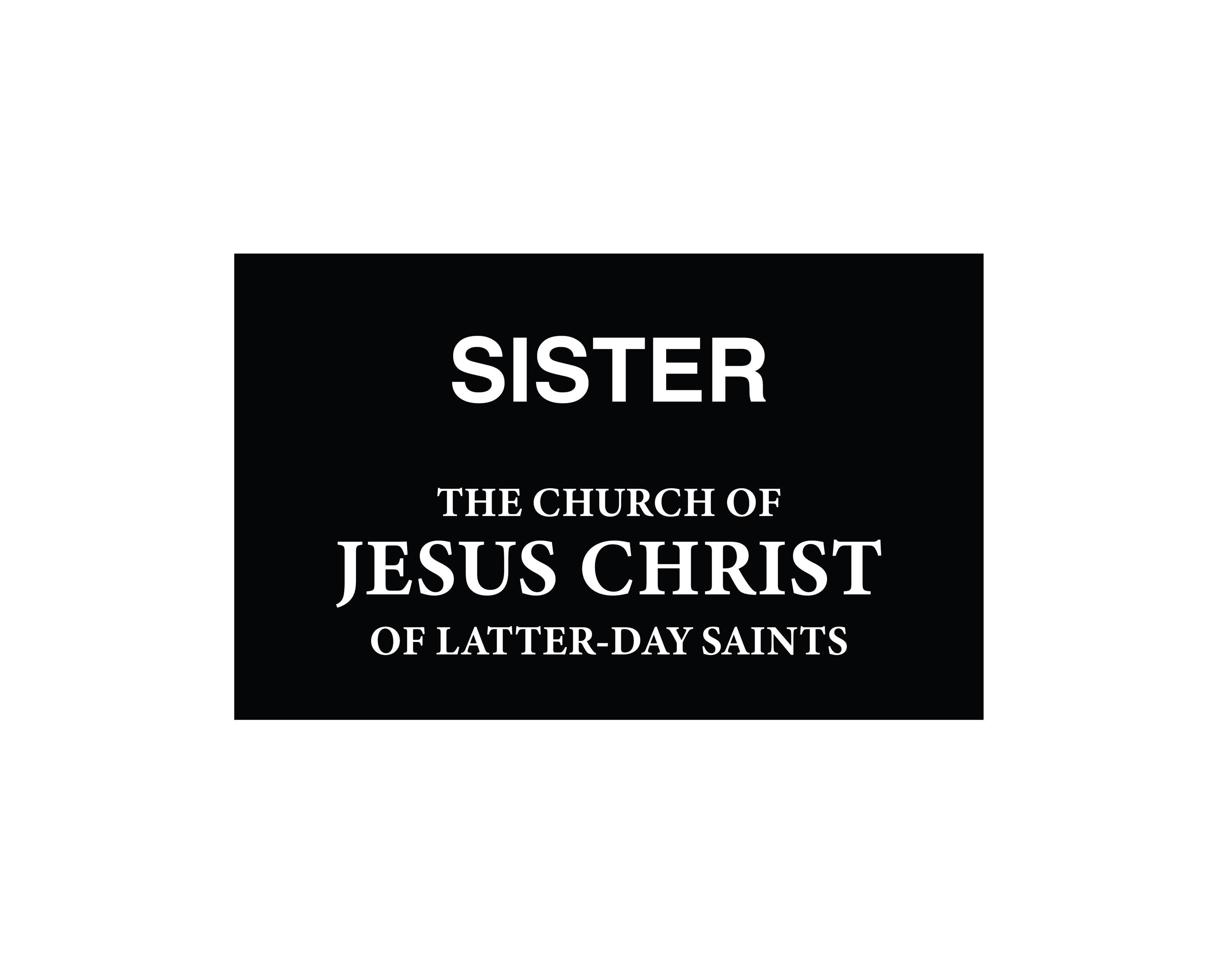 Missionary Tag SVG LDS Mormon Mission Church of Jesus Christ of Latter ...