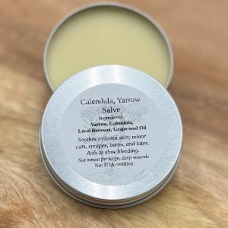 Calendula Yarrow Healing Salve - Etsy